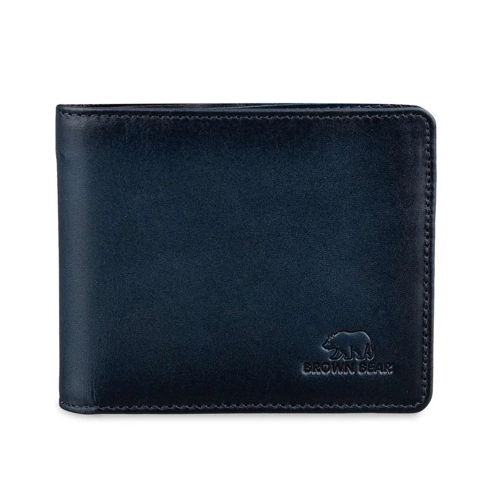 Wallet with Coin Pocket: Manhattan Men's Luxury Wallet – Brown Bear
